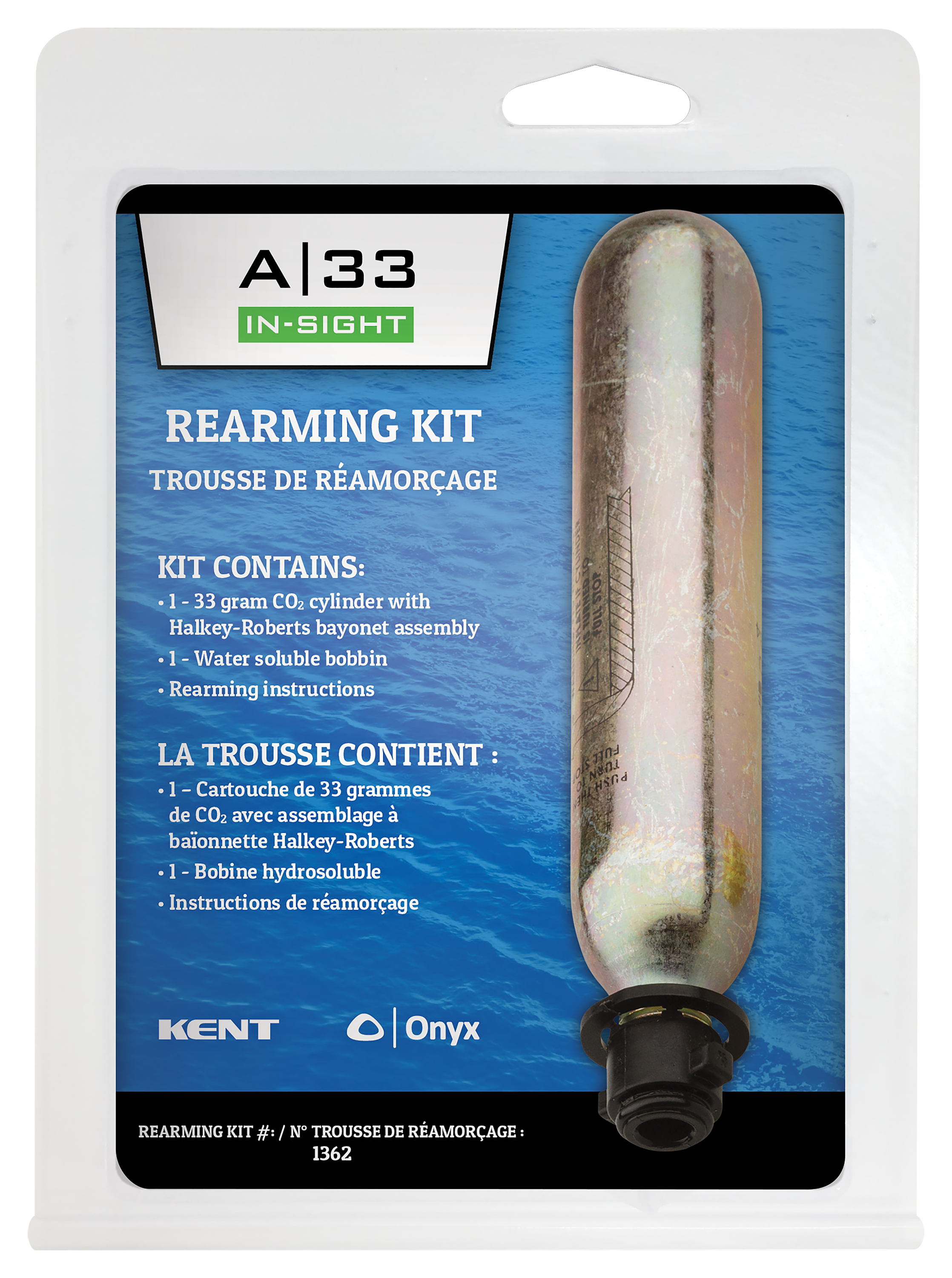 Onyx A33 In-Sight Auto Inflatable Life Vest Rearming Kit | Cabela's